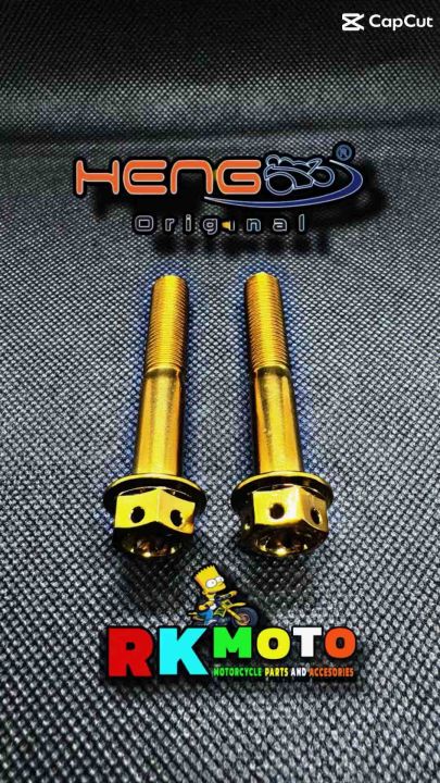 HENG Swing Arm Bolt for Nmax V1, V2, V2.1 / Aerox V1 & V2 (2pcs per ...