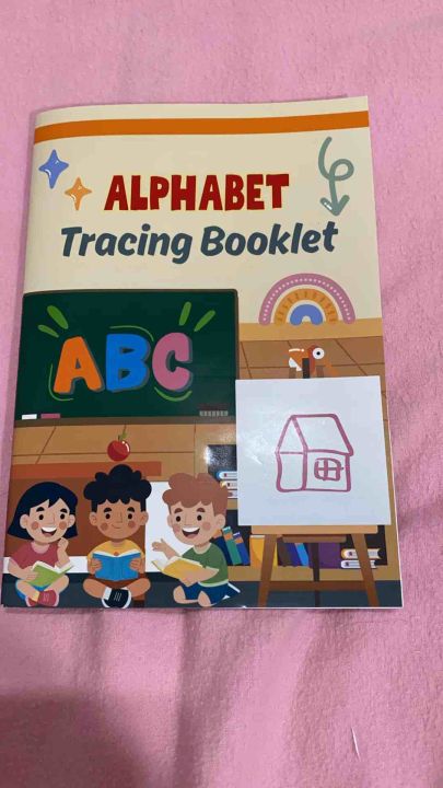 Trace Color Activity Booklet Alphabet Numbers Colors Shapes A5 Size ...