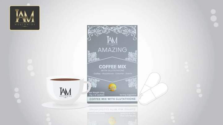 IAM AMAZING COFFEE MIX WITH GLUTATHIONE | Lazada PH