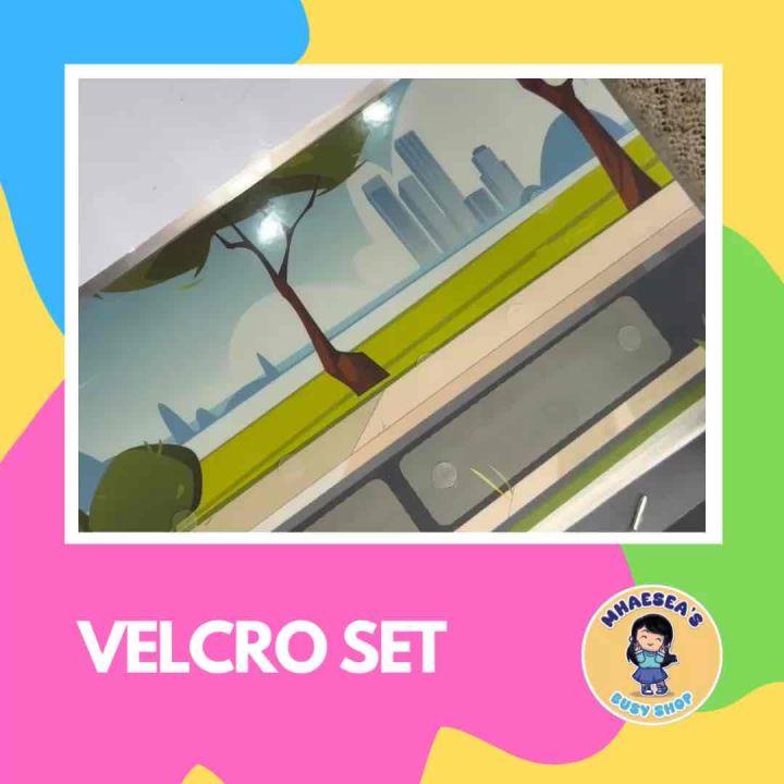 Interactive Velcro Worksheet | Busy Book - This, That, These, Those ...