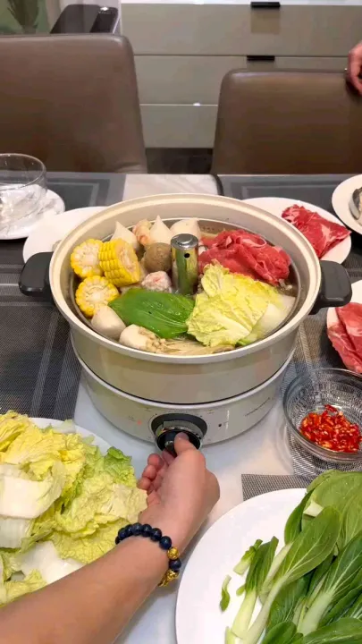 Morphy Richards Multifunctional Hot Pot | 4L Capacity Electric Hotpot ...
