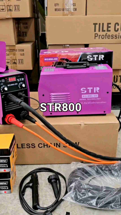 ตู้เชื่อม STR 800 2 ระบบ รุ่นใหม่ เชื่อมแบบ ธูปและ ฟลักคอร์ | Lazada.co.th