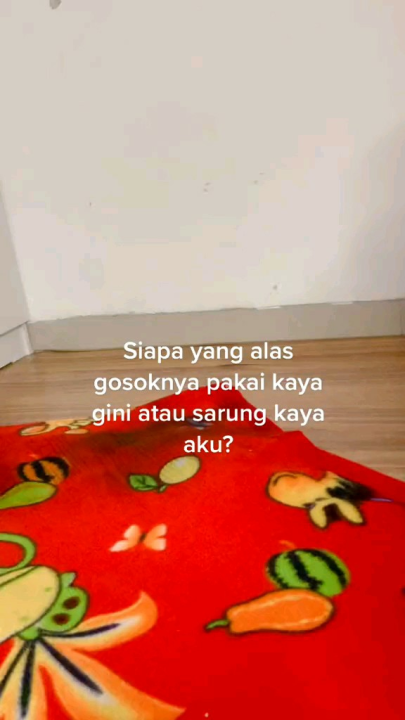 Alas setrika busa anti panas & kempes 100x60x5 cm tatakan gosokan baju ...