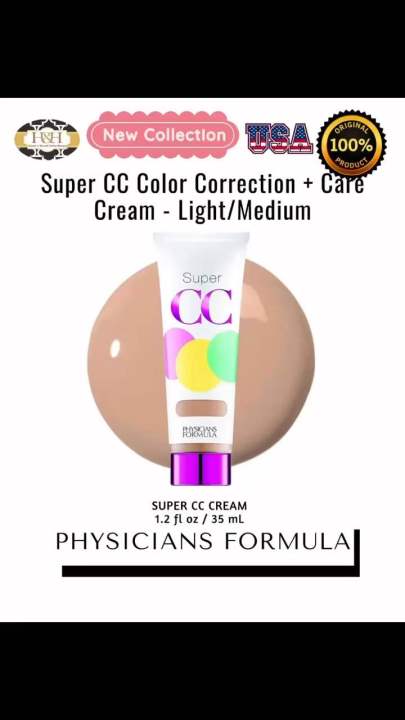 PHYSICIANS FORMULA Super CC Color Correction + Care Cream - USA ...
