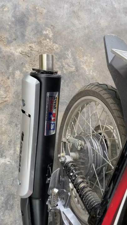 Pô uma mỏ chu full cổ và ốp gắn xe sirius, wave dream cub wave đời mới ...