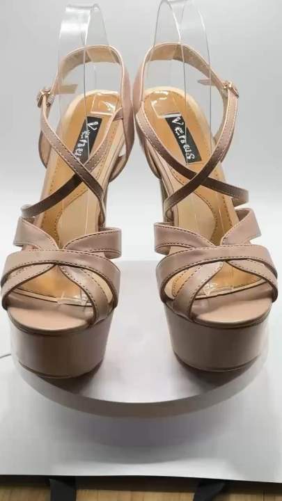 Elegant Pageant Heels Venus 6inches Heels nude color 35-40 sizes ...