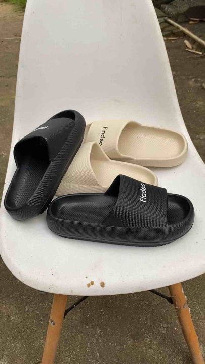 SENDAL SELOP WANITA FLADEO FULL KARET TERBARU SANDAL SLIP ON CEWE ANTI ...