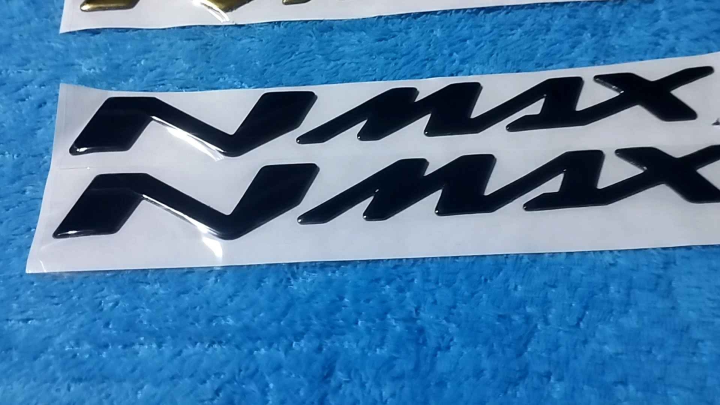 NMAX V1 V2 V3 TURBO SILICON EMBLEM STICKER | Lazada PH
