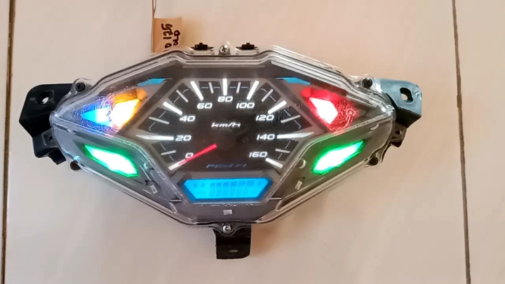 speedometer odometer speedo spido kilometer vario 150 led old iss ...