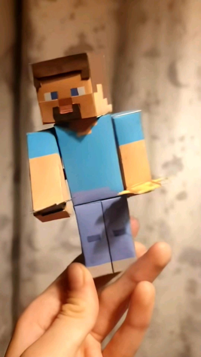 DIY Papercraft (Kertas lembaran pola) - Minecraft Steve & Alex (with ...