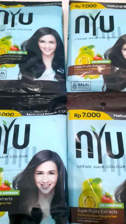 NYU Creme Hair Colour / pewarna rambut (1 sachet) | Lazada Indonesia