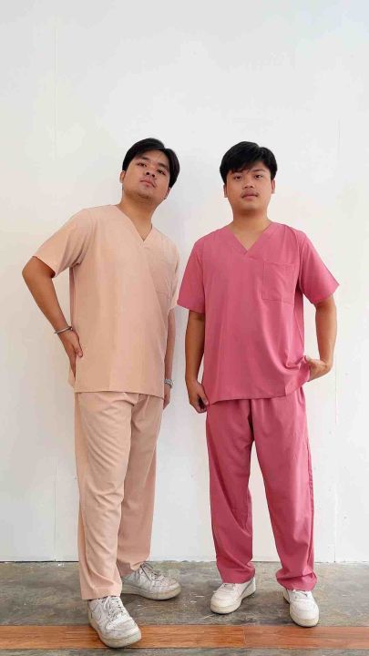 HTP Basics - 5 Pocket Unifit Scrub Suit (Unisex) | Lazada PH