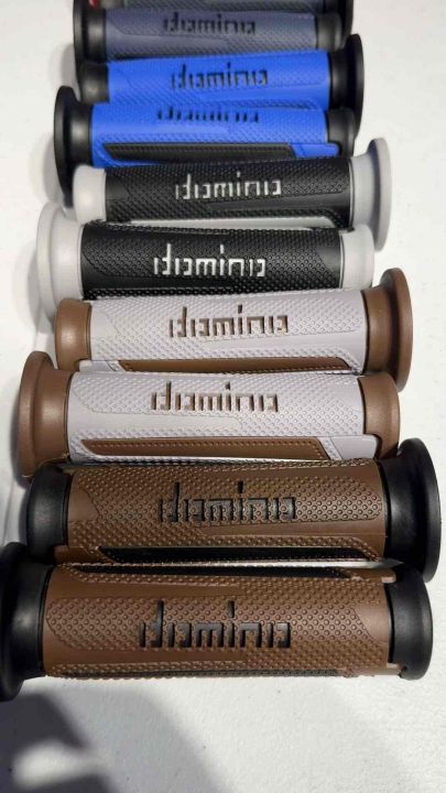NEW DESIGN DOMINO HANDLE GRIP WITH FREE STICKER / UNIVERSAL RUBBER ...