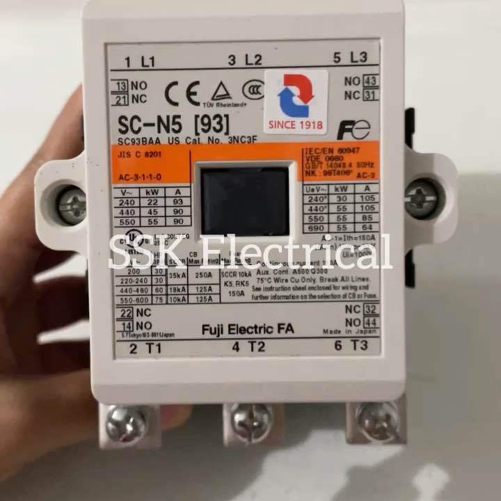 FUJI SC-N5 (105A) Magnetic Contactor SCN5 | SSK Electrical | Lazada PH