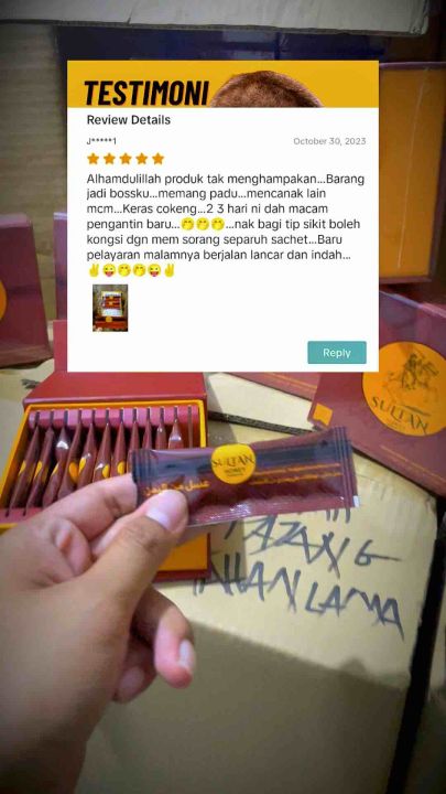 Sultan Honey Premium for Warrior | Original Yemen Pure Honey 100% | Lazada