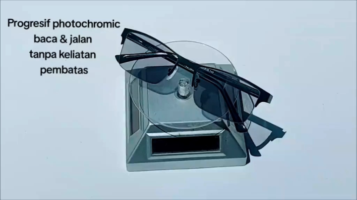 kacamata potocromic kacamata baca lensa progresif fream setengah ...