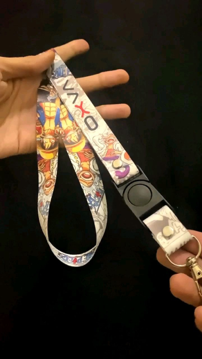 Lanyard Pods ONEPIECE Series Custom Nama [ Satuan ] Full Printing ...