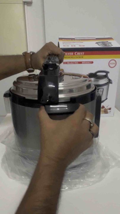 Mutli Function 6L non-stick Silver Crest Electric pressure cooker /Rice ...