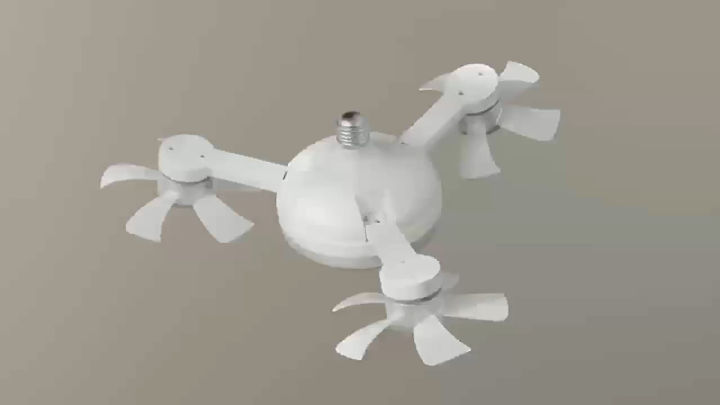 YEELITE [ BUY 1 TAKE 1 ] Drone Ceiling Fan Light LED Light Fan 2IN 1 ...