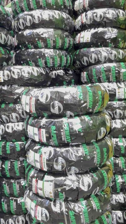 SAFEWAY TIRE size 14" AEROX (SET/PARES) with Sealant and Pito, 8ply ...