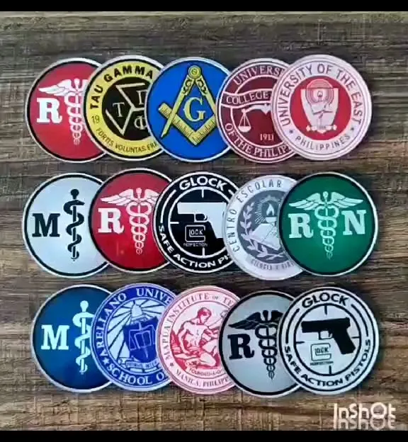 seaman emblem 3m reflective laminated sticker for cars, motorcyle ...