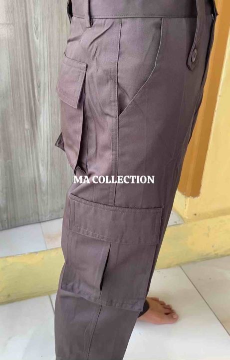 Celana PDL Hitam/Coklat/Navy untuk dinas/ pramuka/ satpam security ...