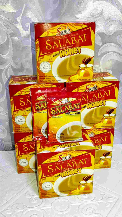 SALABAT with HONEY (Sanlo Premium Instant Ginger Brew) 1 box (10sachet ...