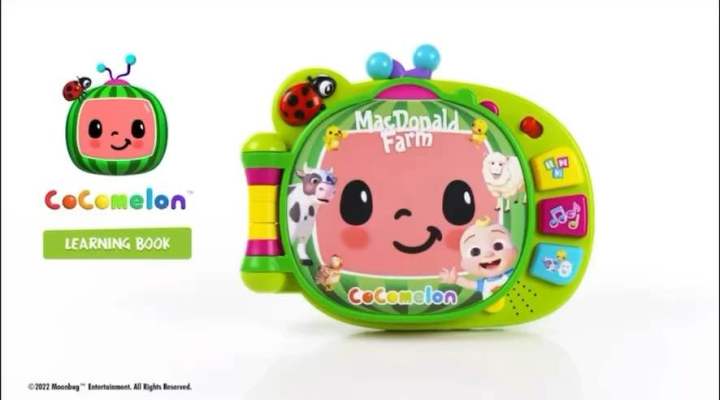 นำเข้า🇺🇸 หนังสือการเรียนรู้เชิงโต้ตอบ COCOMELON Interactive Learning ...