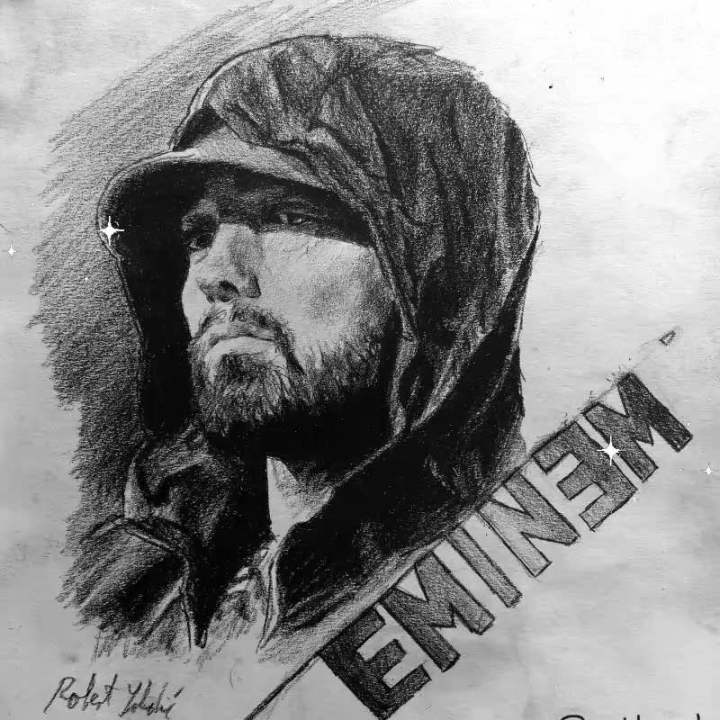 Ransel Motif Gambar Besar Eminem Rapper Tas Sekolah Pria SMA SMK STM ...