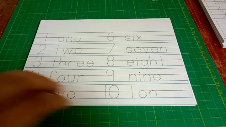 TRACING PAD | NUMBER WITH WORDS | 40 PAGES | Lazada PH