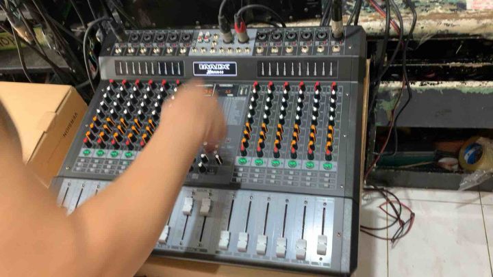 IMIX/TRIDENT XMAN 12 Passive audio 12 channel mixer with each channel ...