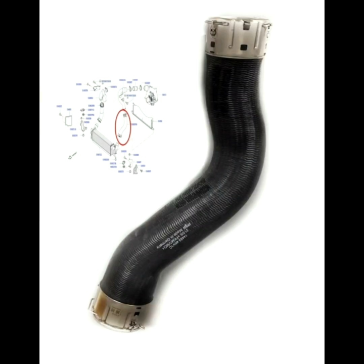 ท่อยางอินเตอร์คูเลอร์ nissan navara np300 (NS-14463-4KV0A) อินเตอร์ ...