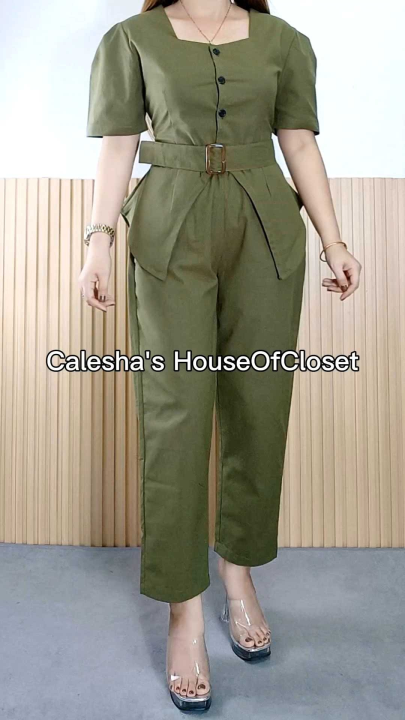 CALESHA| Fiona Coords Set Formal Attire for Women (Fit M-XL) Classy ...
