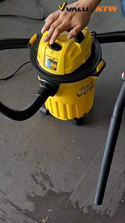 เครื่องดูดฝุ่นดูดน้ำเปัยกหรือแห้งVALU#VC12 | Lazada.co.th