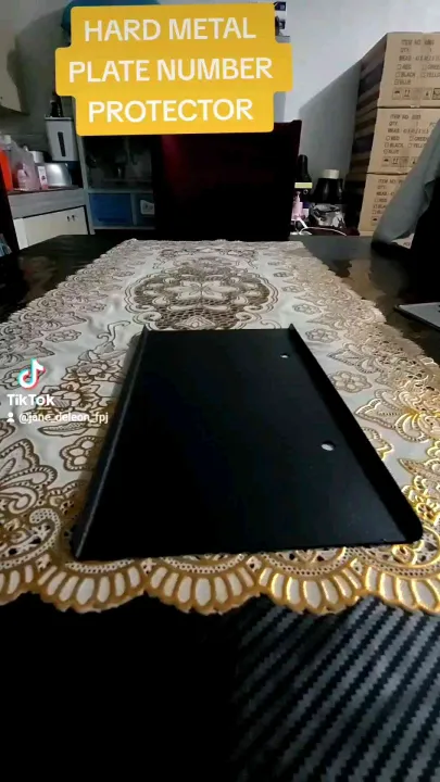 LTO PLATE NUMBER PROTECTOR HARD METAL FOR MOTORCYCLE | Lazada PH