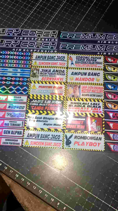 stiker strobo mata vvip spanduk trip miniatur bus ( lengkap : stiker ... stiker strobo mata vvip spanduk trip miniatur bus ( lengkap : stiker ...