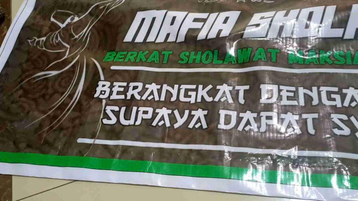 Banner Sholawat MAFIA SHOLAWAT Custom | Lazada Indonesia