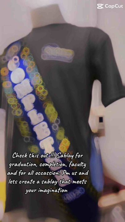 Sablay for Faculty/Graduate/Completer/kinder/other | Lazada PH