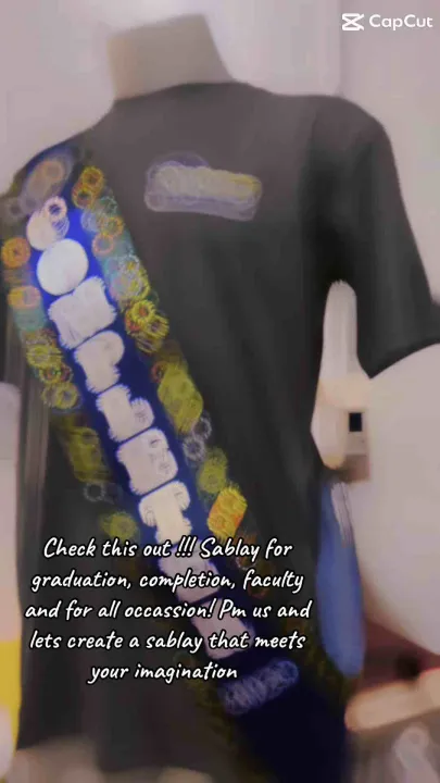 Sablay for Faculty/Graduate/Completer/kinder/other | Lazada PH