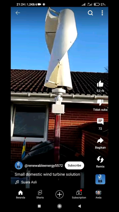 wind turbine generator pembangkit listrik tenaga angin | Lazada Indonesia