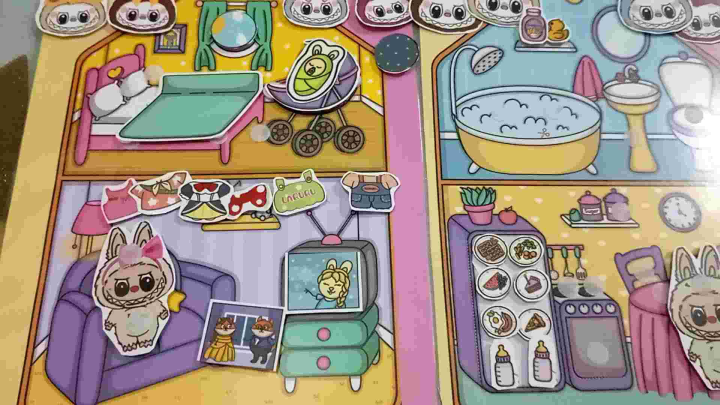 LABUBU paperdoll house | Lazada PH