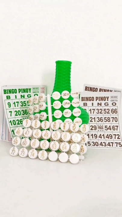 Pinoy Bingo Game Set with Cards and Balls Bingo | Lazada PH