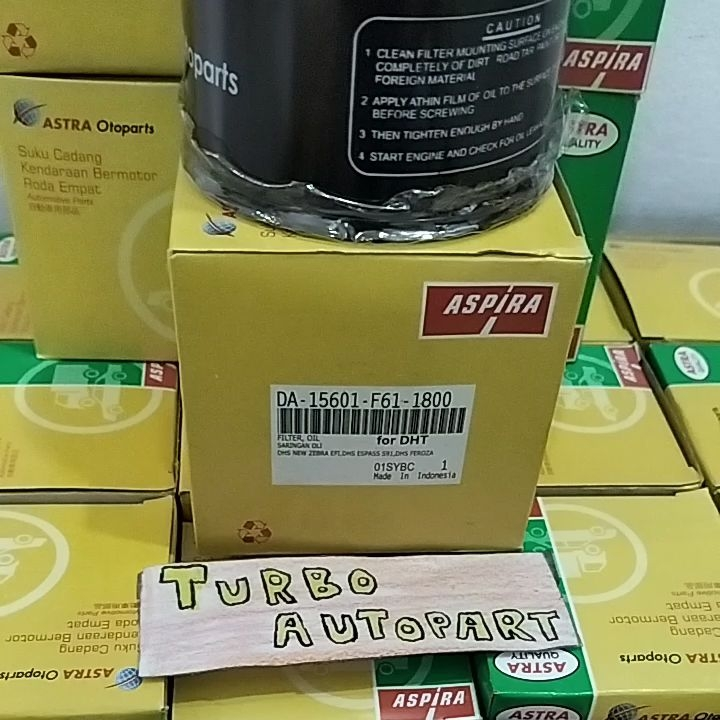 FILTER OLI OIL FILTER FEROZA ZEBRA ESPASS HIJET 55 CHARADE CHARMANT 83 ...
