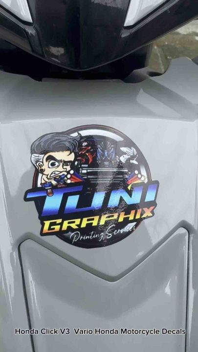CLICK 125i V3 / V4 VARIO HONDA VARIO MOTORCYCLE DECALS | Lazada PH