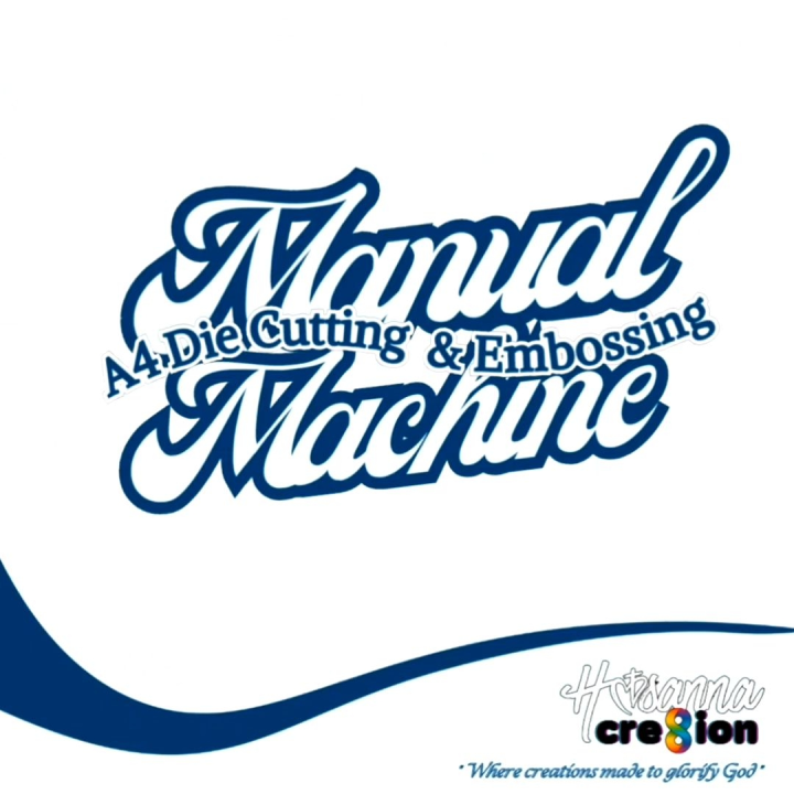 MANUAL & ELECTRIC A4 DIE CUTTING & EMBOSSING MACHINE | Lazada PH
