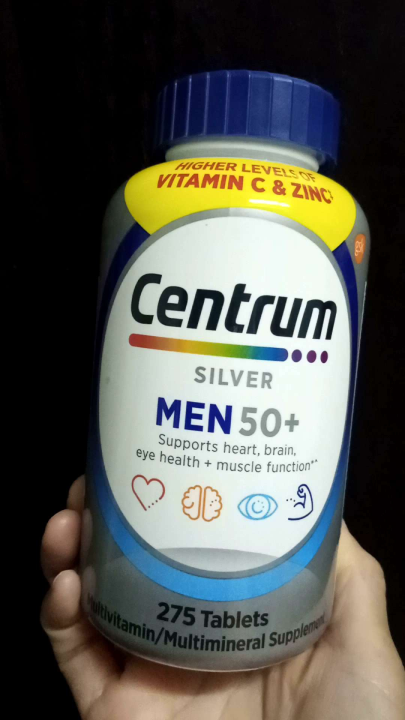 แบ่งขาย 30 เม็ด Centrum Silver Men 50+ EXP.06/26 | Lazada.co.th