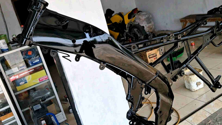 Rangka Deltabox Original Copotan VIXION OLD 2008-2012 (Cod Harus Bayar ...