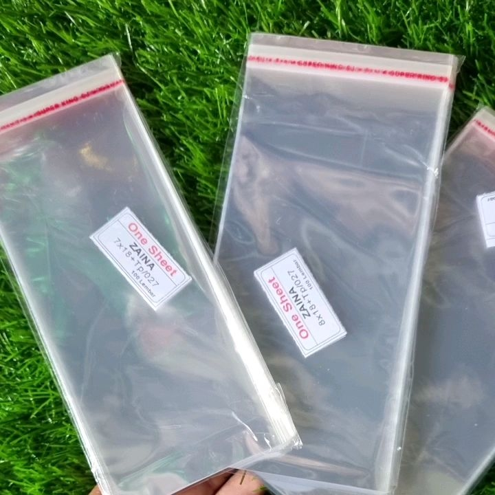 Plastik OPP lem one sheet plastik selembar plastik risoles dadar gulung ...
