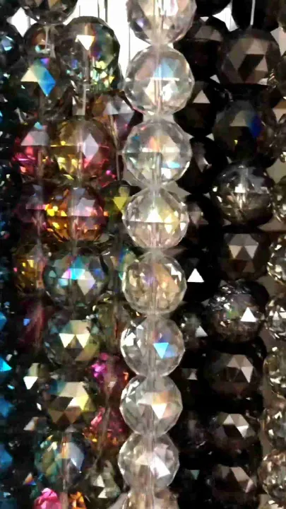 Manik Kristal / Crystal Ceko Bakpau 8mm / Manik Crystal Ceko Warna Dop ...