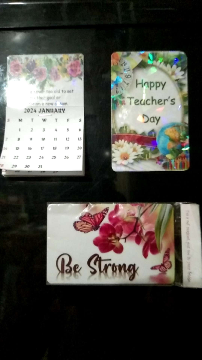 Super cute ATM size ref magnet calendar 2024 | Lazada PH